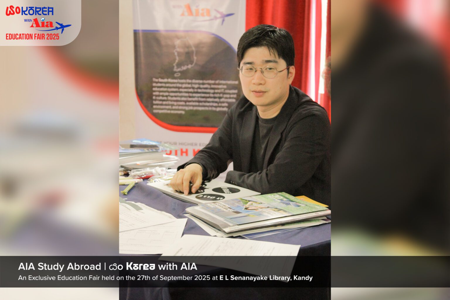 🌏 යo Korea With AIA – Study Abroad Education Fair 2025! 🎓🇰🇷 (Kandy) - AIA Holdings